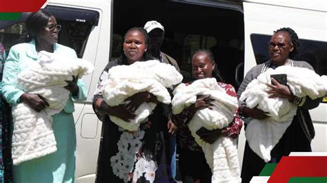 Eldoret Kdf Soldier Wife Ted Goodies After Welcoming Quadruplets