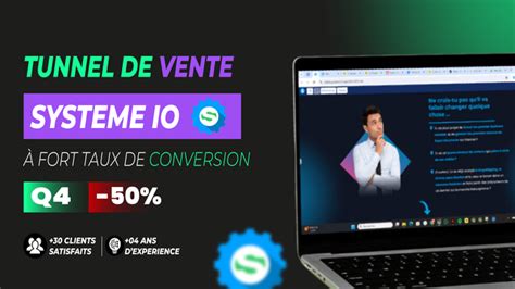 Je Vais Cr Er Votre Tunnel De Vente Systeme Io Par Gildasw