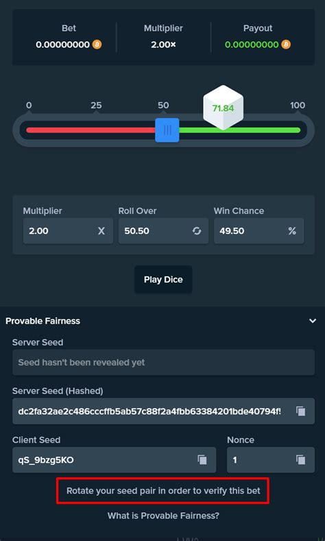 Bet Verification Provably Fair Tutorials And Resources Stake Forum