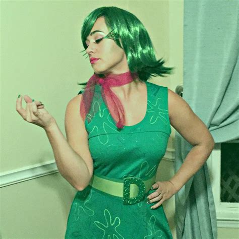 Catch The Full Details On This No Sew Diy Disgust Costume Inspired By Disney Pixars Inside Out