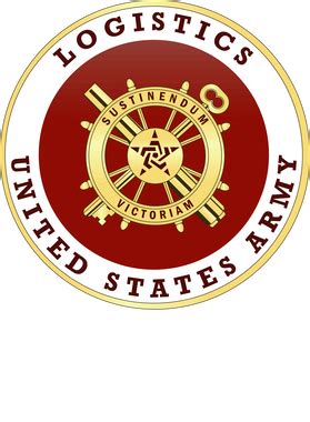 Army Logistics Branch Plaque T Shirt