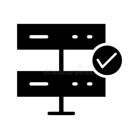 Data Approval Vector Icon Which Can Easily Modify Or Edit Stock Vector