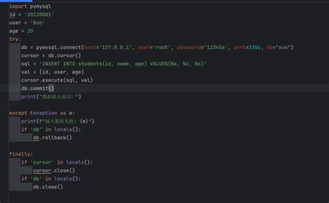 从 0 到 1 掌握 Pymysql：爬虫数据存储实战指南动态字典插入 Csdn博客