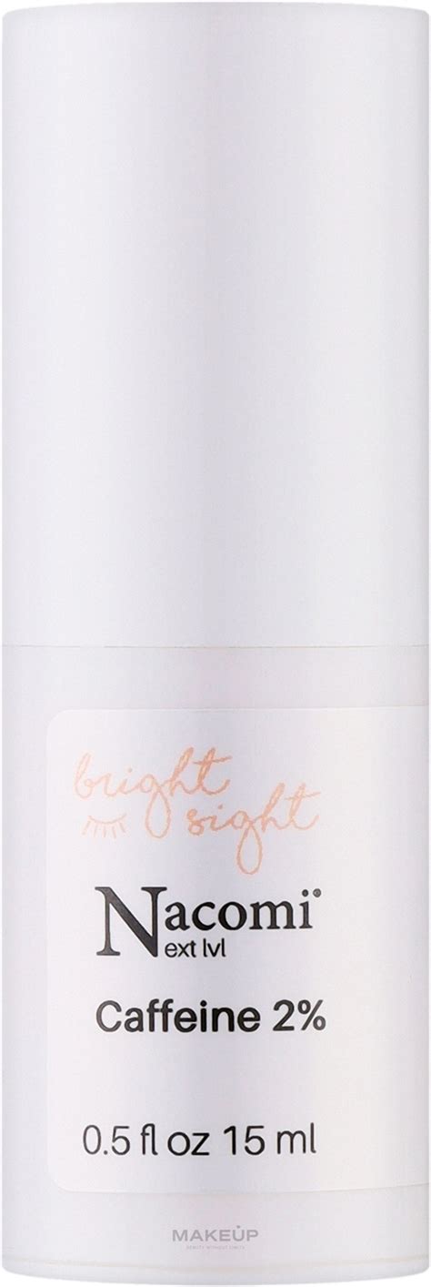 Изсветляващ околоочен серум с 2 кофеин Nacomi Next Level Caffeine 2 Eye Brightening Serum