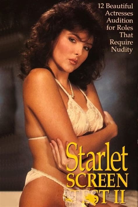Starlet Screen Test Ii 1991 — The Movie Database Tmdb