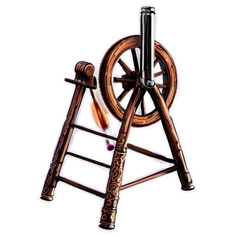 Download Wool Spinning Wheel Png Etm