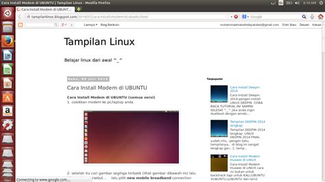 Tampilan Ubuntu 1404 Lts Lengkap