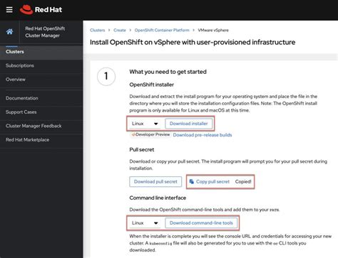 Using The New Installation Method For Deploying Openshift 45 On Vmware