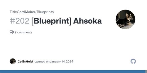 Blueprint Ahsoka · Issue 202 · Titlecardmakerblueprints · Github