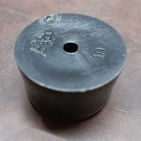 Polished Round Black Pvc Buffer Plunger Type Size 4inchdiameter At