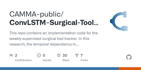 github camma public convlstm surgical tool tracker this repo