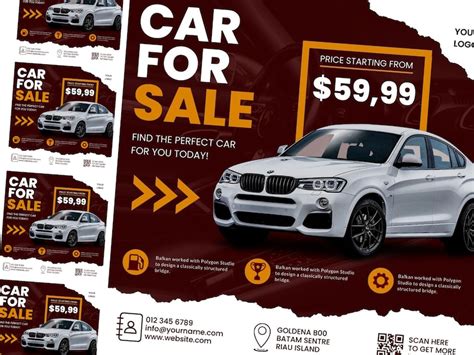 Car Sale Flyer Editable Car For Sale Design Diy Canva Auto Sale
