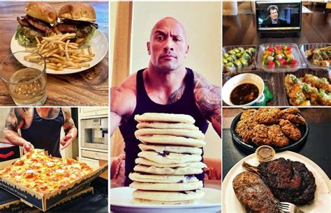 The Rock What Are Dwayne Johnson S Cheat Meals GiveMeSport