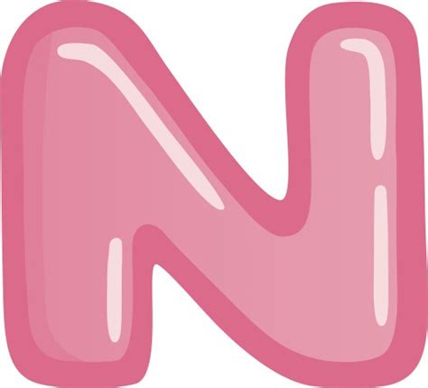 Letter S Pink Bold Alphabet Font Doodle Drawing Vector Image
