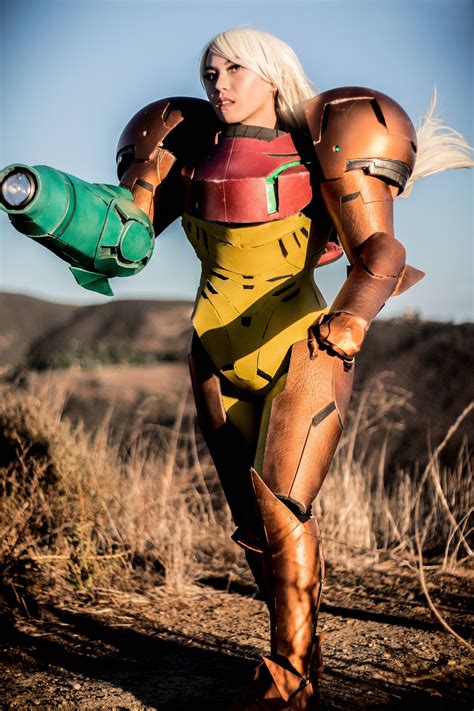 Pin On Samus Metroid Cosplay By Dani Buzzini