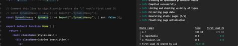 React Lazy Or Next Dynamic Dont Reduce An App Routes First Load Js