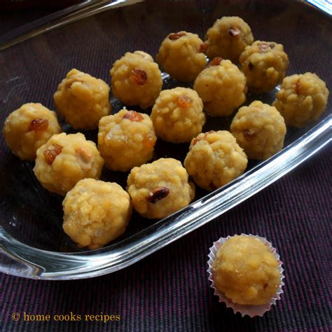 How To Make Laddu Home Cooks Recipe