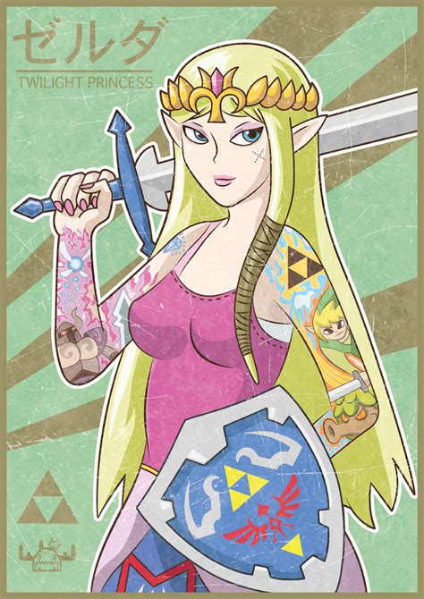 The Twilight Princess Zelda By Exoesqueletodv On Deviantart