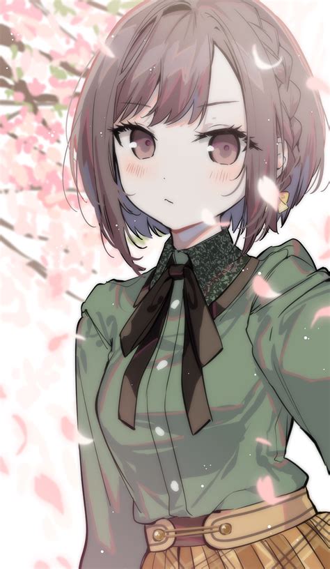 Shinonome Ena Project Sekai Highres 1girl Aimi Mimi Nii2 Black