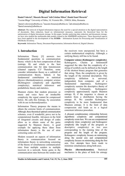 Pdf Digital Information Retrieval