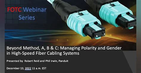 Managing Polarity And Gender In 16 24 Mpo Fiber Cabling Systems