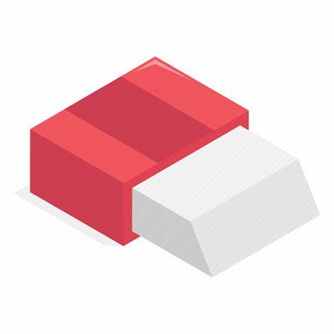 Eraser Remove Remover Stationery Rubber Instrument Supplies Icon