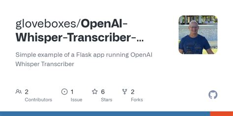 Github Gloveboxes Openai Whisper Transcriber Sample Simple Example
