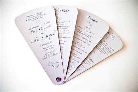 Kindly R S V P Designs Blog Unique Wedding Programs Invitations