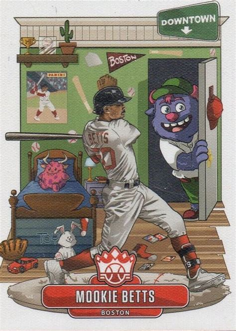 Mookie Betts 2019 Diamond Kings D4 Downtown Ssp Price Guide