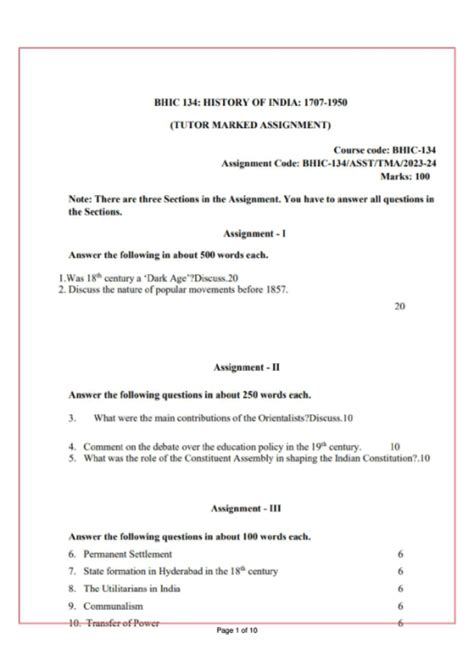 Ignou Bhic 134 Solved Assignment 2023 24 English Medium Ignou Solved