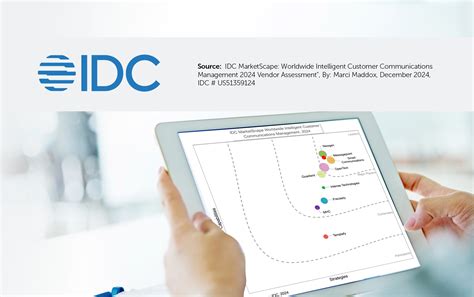 Messagepoint Named A Leader In Idc Marketscape Reports For Intelligent