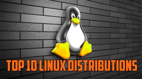 TOP 10 LINUX DISTRIBUTIONS