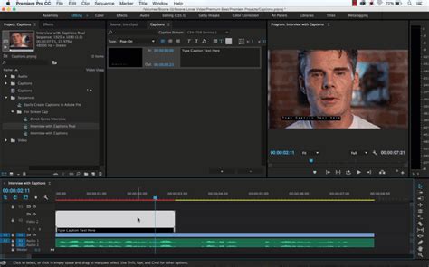 Easily Create Captions In Adobe Premiere Pro