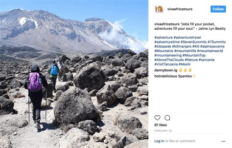 Take 12 Tanzania Instagrams Viva Africa Tours