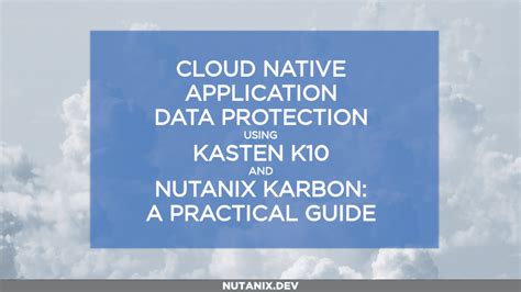 Karbon Nutanix Dev