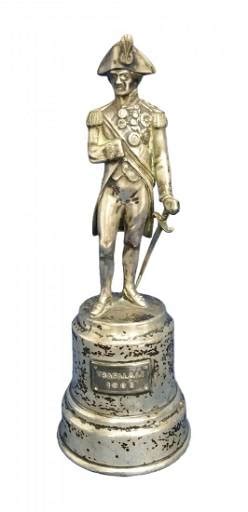 Small Silver Horatio Nelsons Column Statue