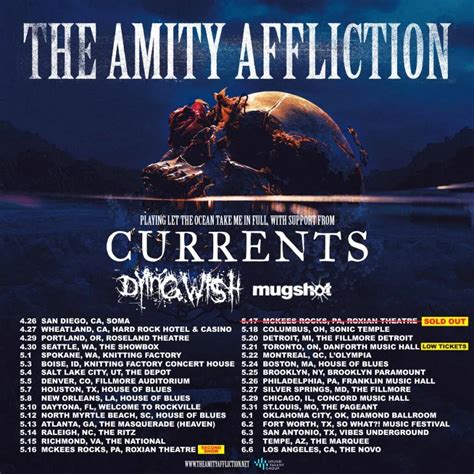 Konzert The Amity Affliction 26042024 San Diego Soma