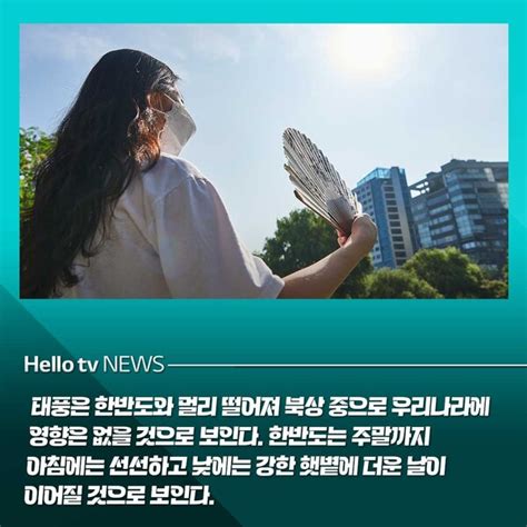 카드뉴스 13호 태풍 윈욍 일본 도쿄 향한다한반도 영향은