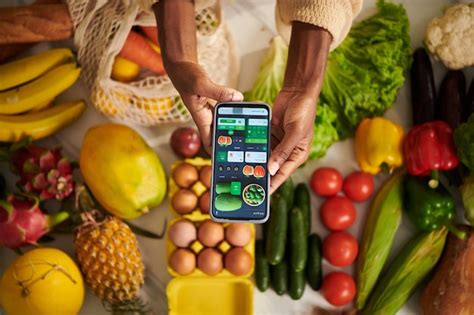 Premium Photo Woman Using Food Delivery Application