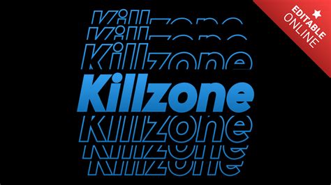 Killzone Text Effect Generator
