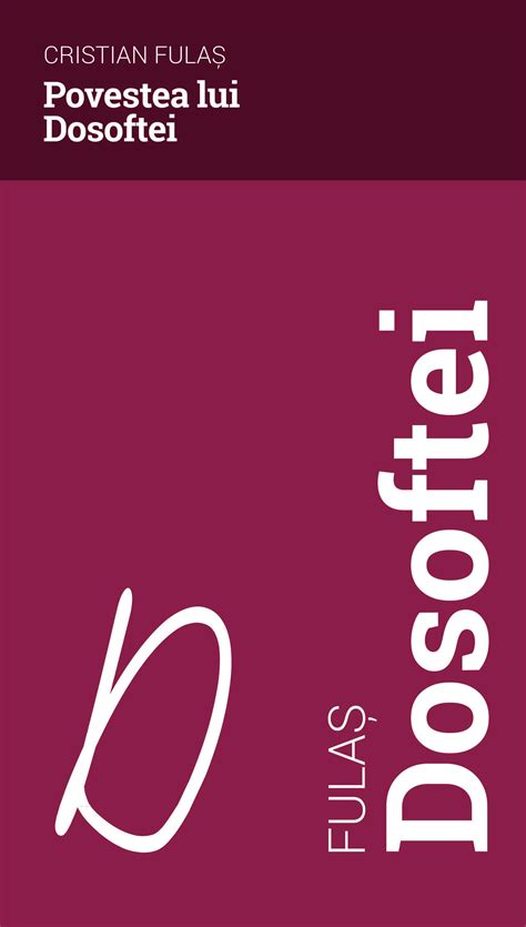 Povestea Lui Dosoftei By Cristian Fulaș Goodreads