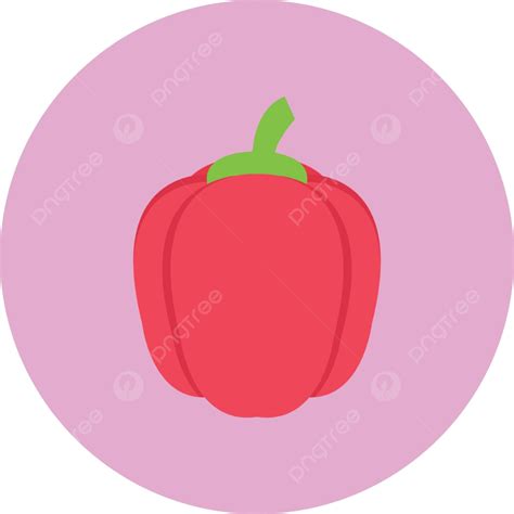 Pepper Delicious Capsicum Pepper Vector Delicious Capsicum Pepper