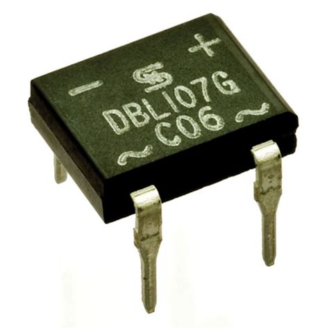 Low Profile Bridge Rectifier Diode 1a 1000v Railwayscenics