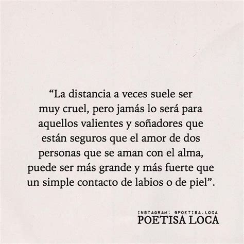 〽️la Distancia A Veces Suele Ser Muy Cruel Pero Jamás Lo Será Para