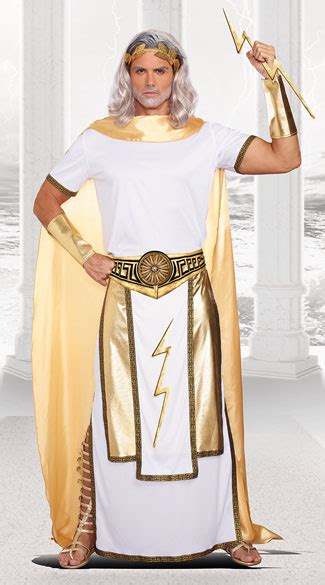 Mens Zeus Costume Zeus Costume Greek God Costume Mens Greek God Costume Mens Greek