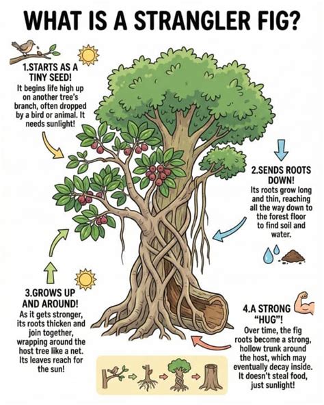 Strangler Fig The World Explained In Pictures By Learn Things With
