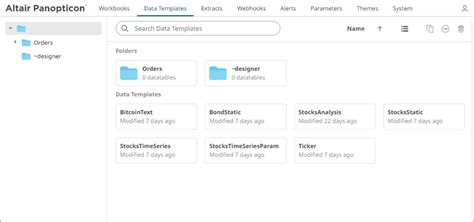 altair panopticon visualization server installation and reference help