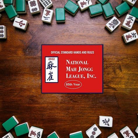 Mah Jongg Cards 2022 Card Large Size Card Official Hands And Rules Mah Jongg Card For Beginners