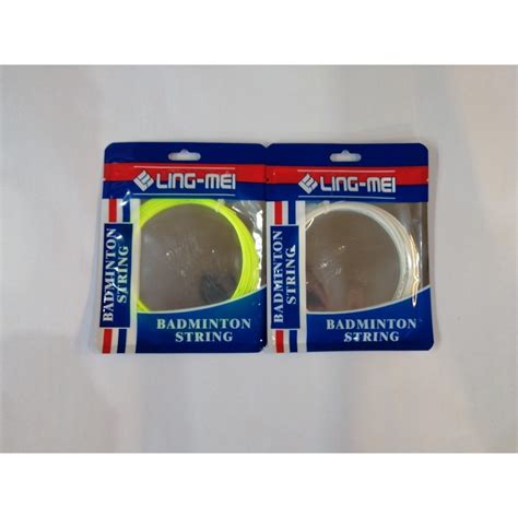 Ling Mei Bsl 67 Badminton String 100 Original Shopee Malaysia