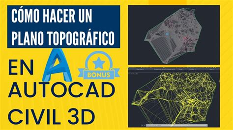 CREACIÓN DE CURVAS DE NIVEL EN AUTOCAD CIVIL 3D CREACIÓN DE PERFILES